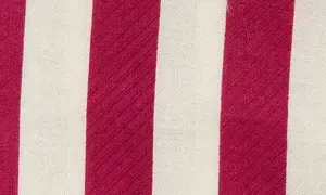 CLIFTON WILSON Stripe Silk Pocket Square