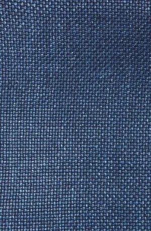 CLIFTON WILSON Wool Pocket Square - Navy