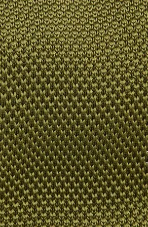 CLIFTON WILSON Textured Silk Knit Tie