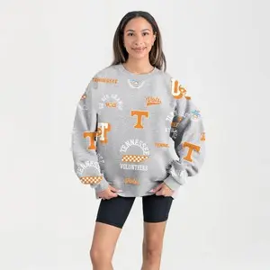 GAMEDAY COUTURE Tennessee Volunteers Always On Repeat Fleece Sweatshirt - Gray