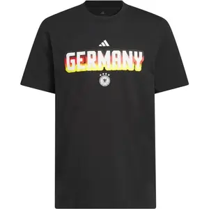 Adidas Germany National Team Jersey Hook T-shirt - Black