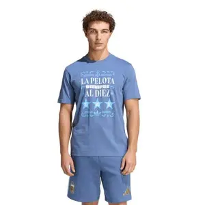 Adidas Argentina National Team Fifa X World Cup 2022 Winners Amply T-shirt - Blue