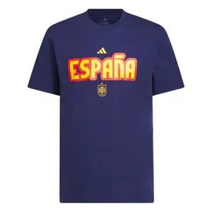 Adidas Spain National Team Jersey Hook T-shirt - Navy