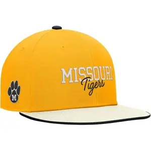 Nike Missouri Tigers Vintage Script Pro Dri-fit Snapback Hat - Gold