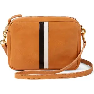 CLARE V. Midi Sac Leather Crossbody Bag