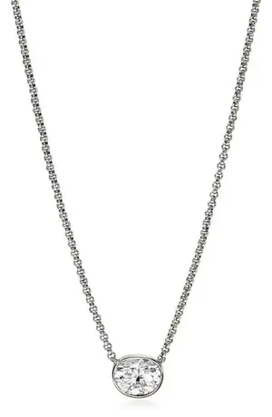JOHN HARDY JH Lovestruck™ Sterling Silver Lab-Grown Diamond Pendant Necklace