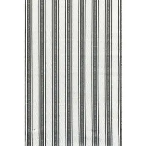 MAD MATS Vertical Stripe Rug - Black Grey - 5'x8'
