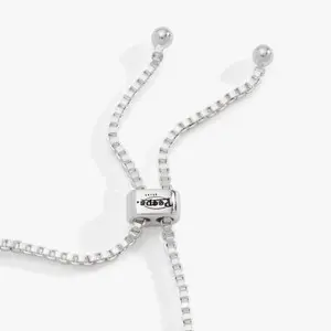 ALEX AND ANI Peeps® Chick Bolo Bracelet - Silver