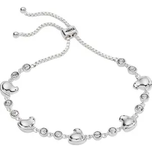 ALEX AND ANI Peeps® Chick Bolo Bracelet - Silver