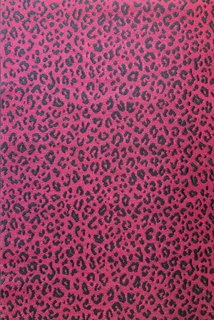 MAD MATS Leopard Rug Magenta - 5'x8'