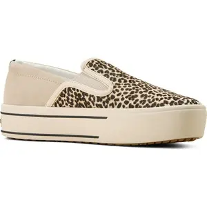 Ariat Skylar Slip-on Sneaker Cream Cheetah Hair On
