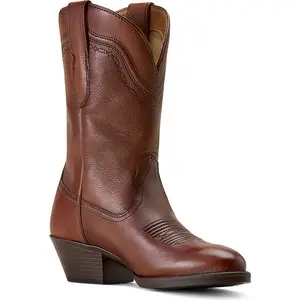 Ariat Easton R Toe Western Boot Honey Bee