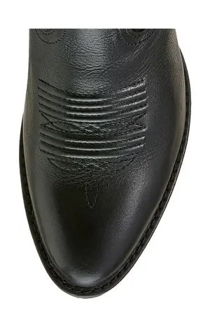 Ariat Easton R Toe Western Boot - Velvety Black