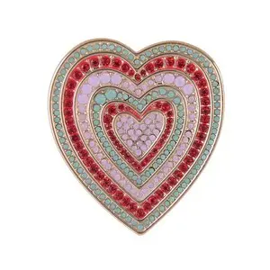 HALLMARK Stone Heart Pin