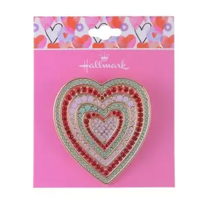 HALLMARK Stone Heart Pin