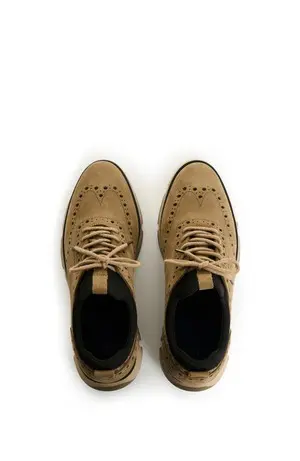 VELEZ Apolo Nubuck Leather Lace-up Sneakers