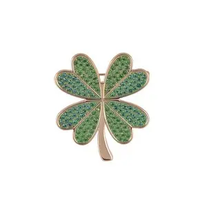 HALLMARK Four Leaf Clover Pin - Green