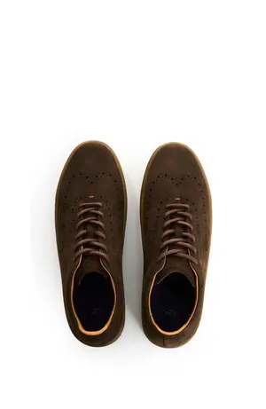 VELEZ Suede Leather Lace-up Shoes