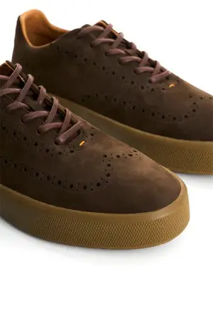 VELEZ Suede Leather Lace-up Shoes