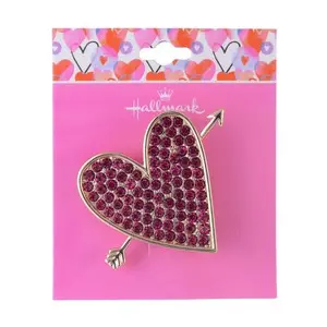 HALLMARK Heart And Arrow Pin