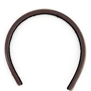 ALEXANDRE DE PARIS Alexandre De Paris Sellier Leather Headband