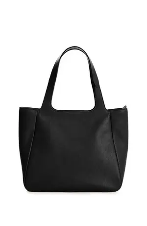 VELEZ Ailana Leather Shopping Bag