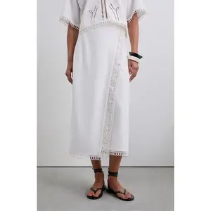 SCALPERS Lace Set Skirt - White