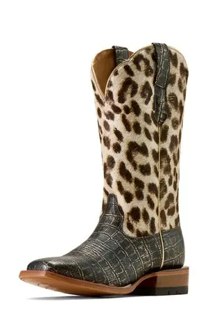 Ariat Frontier Farrah Wide Square Toe Western Boot