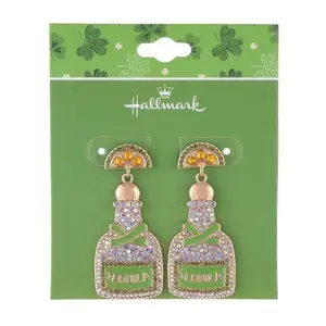 HALLMARK Stone And Enamel Tequila Earrings