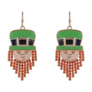 HALLMARK Leprechaun Dangle Earrings