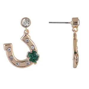 HALLMARK Horseshoe Drop Earrings