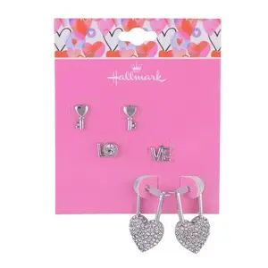 HALLMARK Trio Earring Set