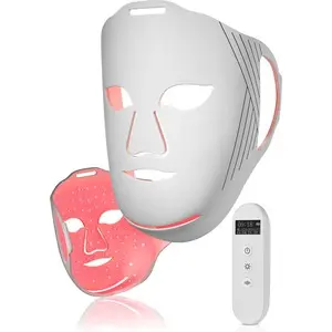 LOVERY 5d Liquid Silicone Led Light Therapy Face Maskred