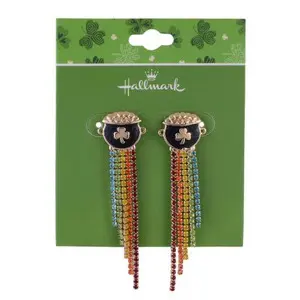 HALLMARK Pot Of Gold Dangle Earrings