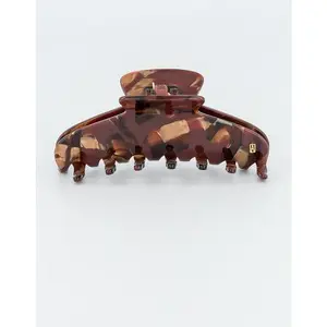 Alexandre De Paris Effet Speciaux Large Hair Clip - Dark Brown