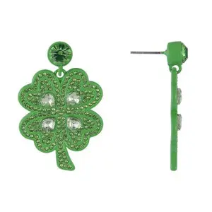 HALLMARK Four Leaf Clover Drop Earrings