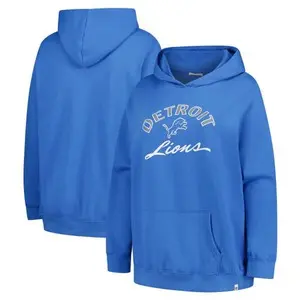 '47 Detroit Lions Whirlwind Naomi Hoodie - Blue