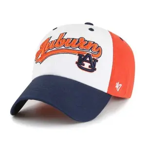 '47 Youth Auburn Tigers Scooter Clean Up Adjustable Hat - White