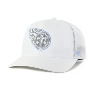 '47 Tennessee Titans Snowball Trophy Stretch Fit Hat - White