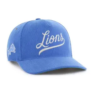 '47 Detroit Lions Golden Age Corduroy Hitch Adjustable Hat - Blue
