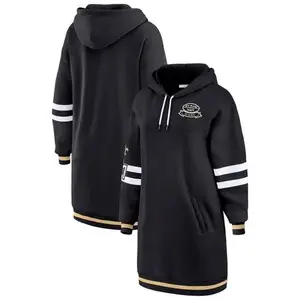 WEAR BY ERIN ANDREWS New Orleans Saints Hoodie Dress - Black