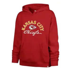 '47 Kansas City Chiefs Whirlwind Naomi Hoodie - Red