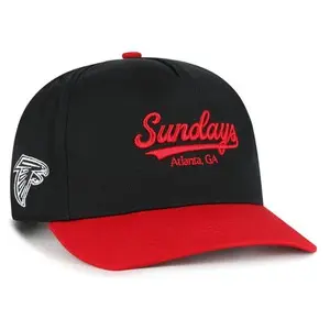 '47 47® Atlanta Falcons Sundays Sure Shot Hitch Two-tone Cap - Black