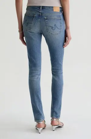 Ag Quinn Low Rise Cigarette Jeans - 16 Years Affinity