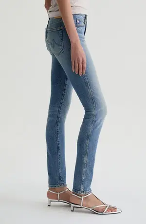 Ag Quinn Low Rise Cigarette Jeans - 16 Years Affinity