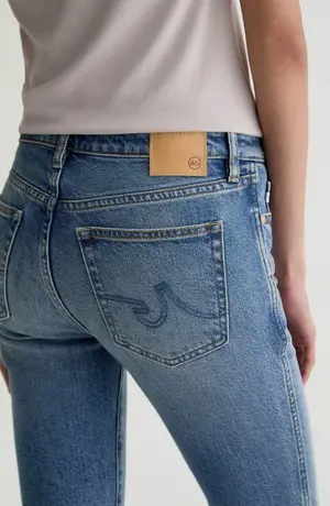 Ag Quinn Low Rise Cigarette Jeans - 16 Years Affinity