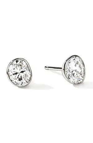 John Hardy Jh Lovestruck™ Diamond Stud Earrings In Sterling - Silver
