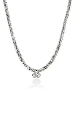 John Hardy Lovestruck™ Heishi Lab-grown Diamond Pendant Necklace - Silver