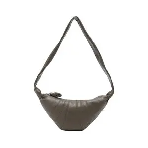 LEMAIRE Small Croissant Bag 'dark Olive - Green