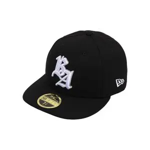 A BATHING APE X New Era 59fifty Lp Logo Cap - Black